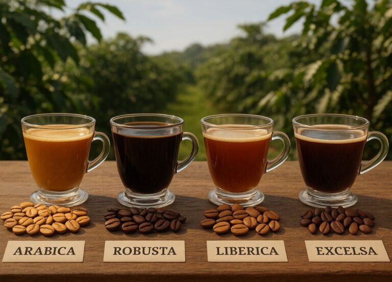 What Are the Four Types of Coffee? A Complete Guide to Coffee Varieties ...